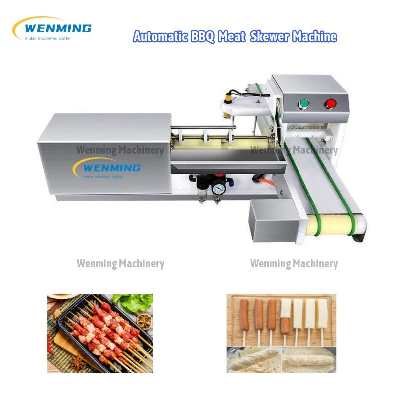 Automatic Meat Skewer Machine BBQ Maker – WM machinery
